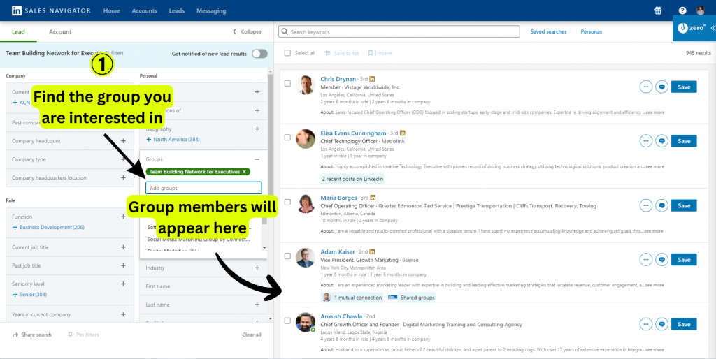 How to export Linkedin Group Members And Their Emails? [2023]